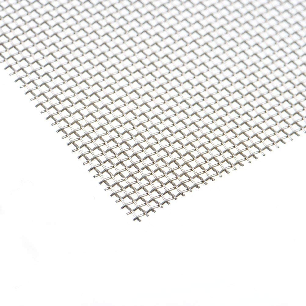 Mua 3pcs Stainless Steel Woven Wire 20 Mesh - 12"x8"(30x21cm) Metal ...
