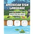 American Sign Language (ASL) Coloring & Activity Book For Kids and ...