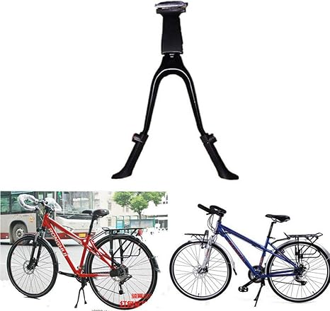 Béquille de vélo à Double Pied réglable Noir: Amazon.fr: Sports et Loisirs
