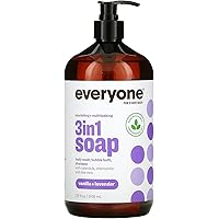Amazon.com : Everyone Vanilla & Lavender 3 In 1 Soap, 32 FZ : Beauty ...