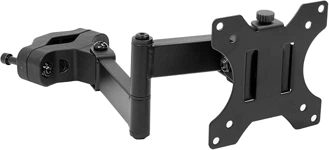 Mount-It! Pole Mount Bracket Kit | Full Motion TV or Monitor Pole Mount ...