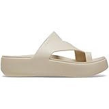 سعر Crocs Women Getaway Platform Toe Loop 210834-001, EU 39-40, Black ...