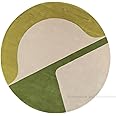 Amazon.com: Restoration and Renovation Hand-Tufted Round Wool Area Rug ...