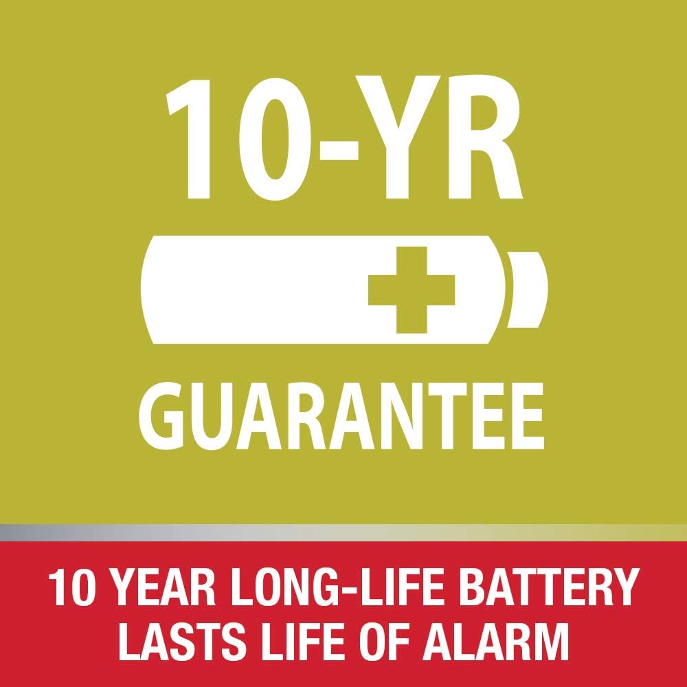 First Alert SA700L Compact Optical Smoke Alarm with 10-Year Battery ...