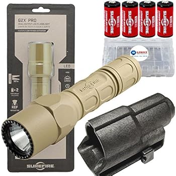 Surefire G2X Tactical Single-Output LED 600 Lumens Bundle with V70 ...