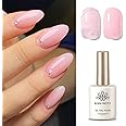 Amazon.com : Born Pretty Jelly Gel Nail Polish Jelly Light Pink Gel ...