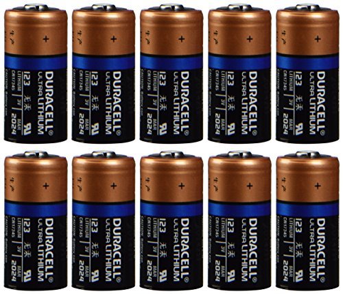 Duracell Dl123 Ultra Lithium Photo, 10 Battery in Dubai - UAE | Whizz 3V