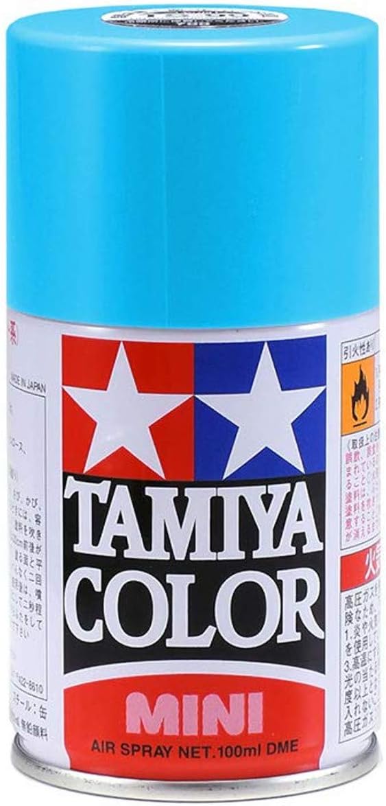 Amazon.com: Tamiya TS-23 Light Blue Spray Lacquer: Toys & Games