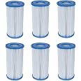 Amazon.com : Bestway Swimming Pool Filter Pump Replacement Cartridge ...