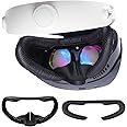 Amazon.com: VR Face Pad for PlayStation VR2, PSVR2 Fitness Facial ...