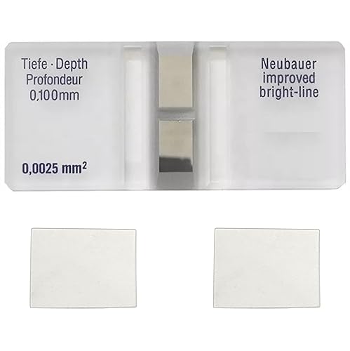 Microyn Improved Neubauer Hemocytometer, Cell Counting Chamber with ...