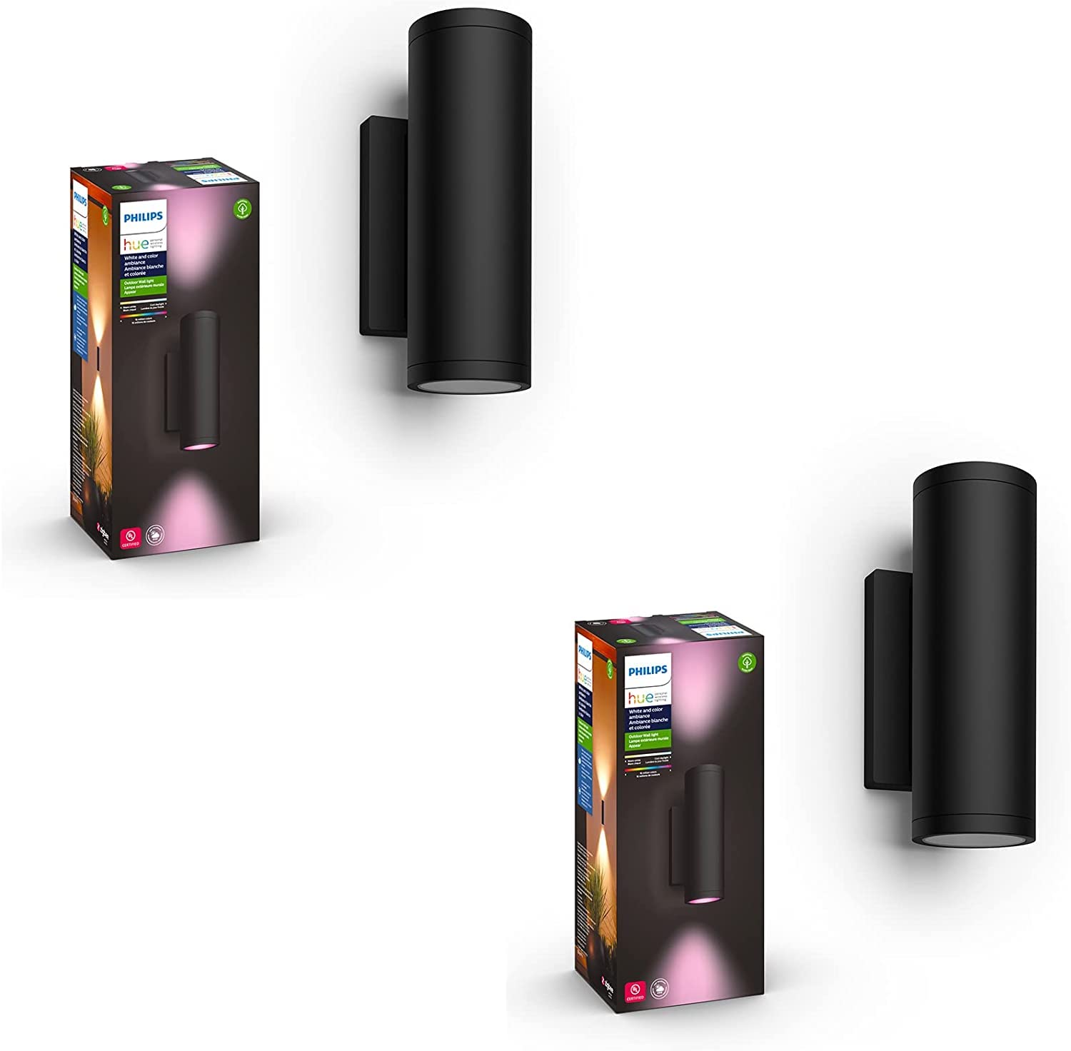 Mua Philips Hue Appear Outdoor Smart Wall Light, Black - White and ...