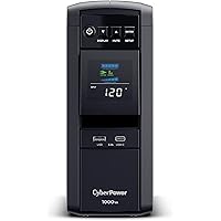 Amazon.com: CyberPower CP1000PFCLCD PFC Sinewave UPS System, 1000VA ...