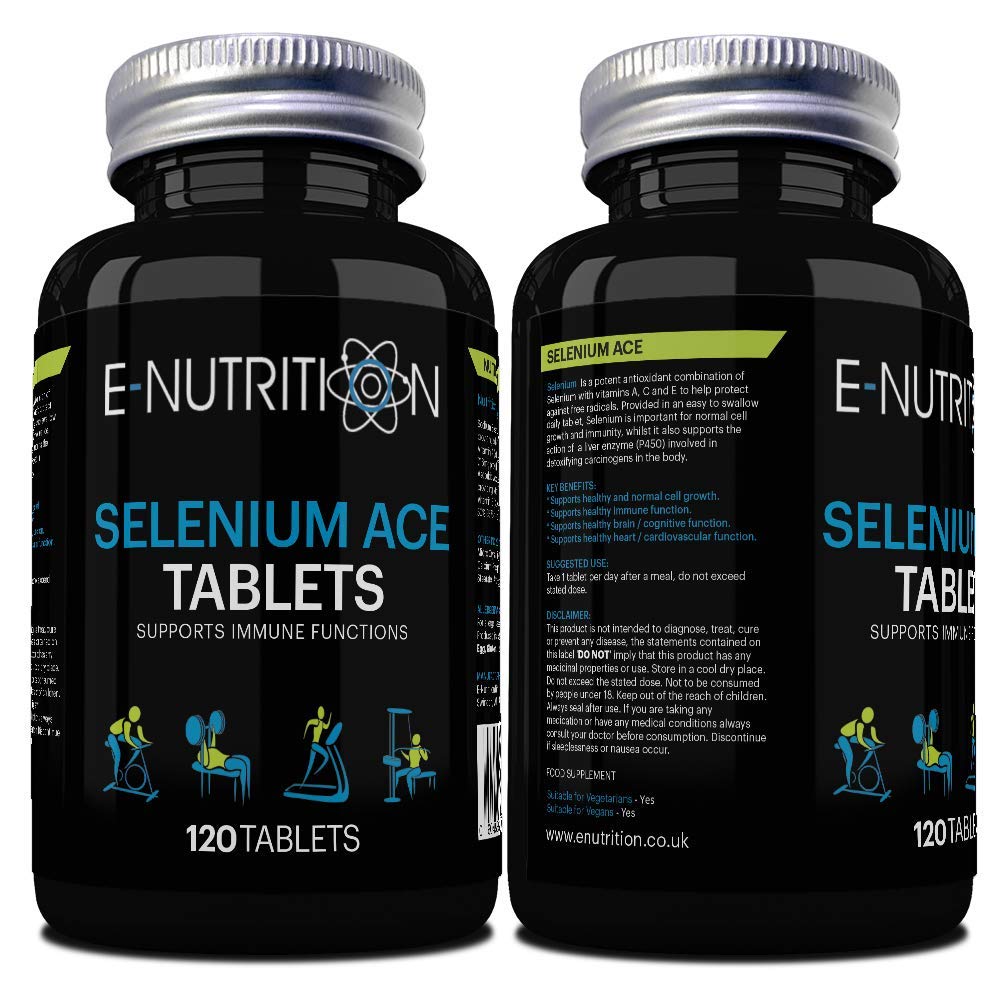 Buy Selenium ACE s 220mcg | Vegan | A C and E | Antioxidant | Made in ...