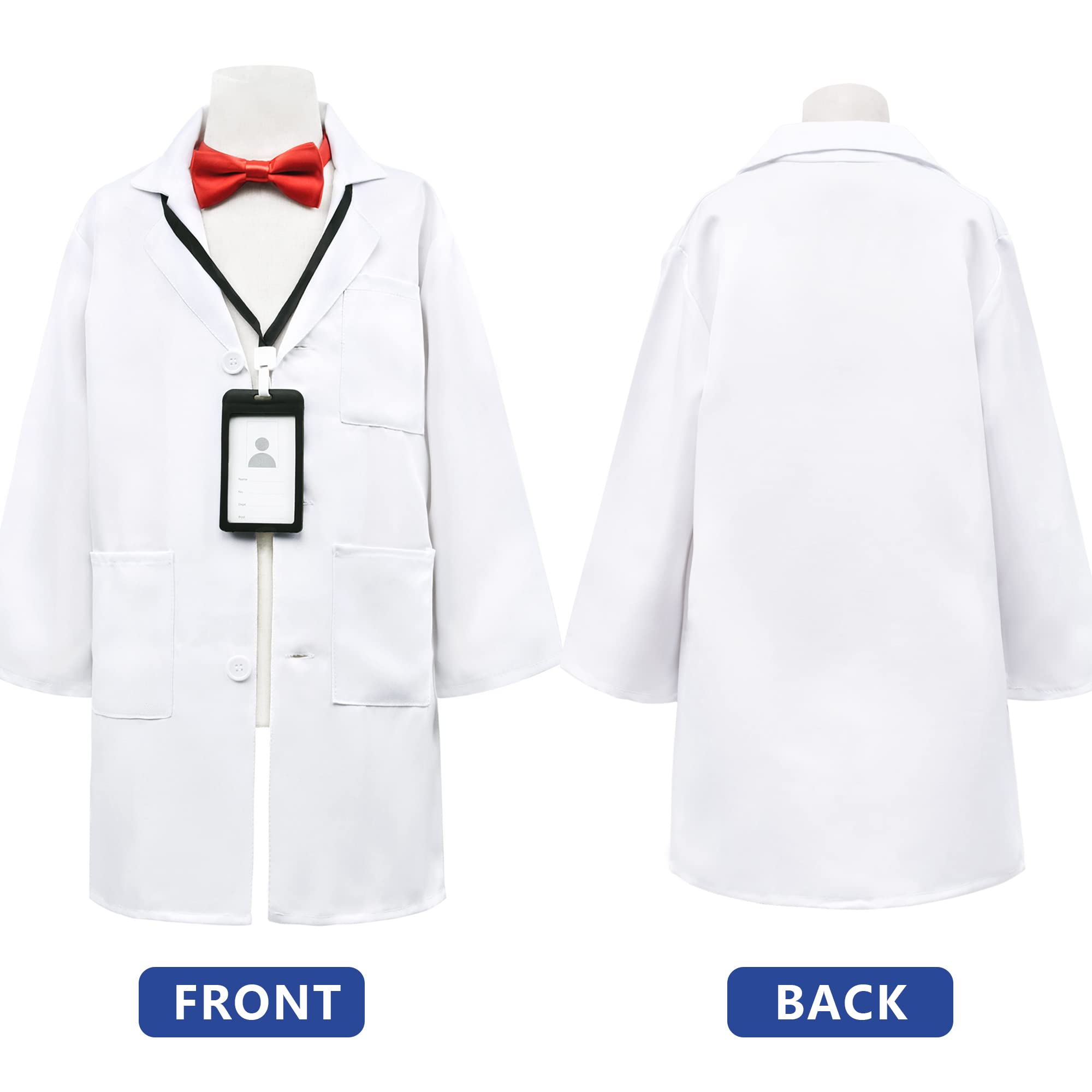 Book Week Costume Kids Doctor/Nurse/Lab Scientist Costume Coat - White ...