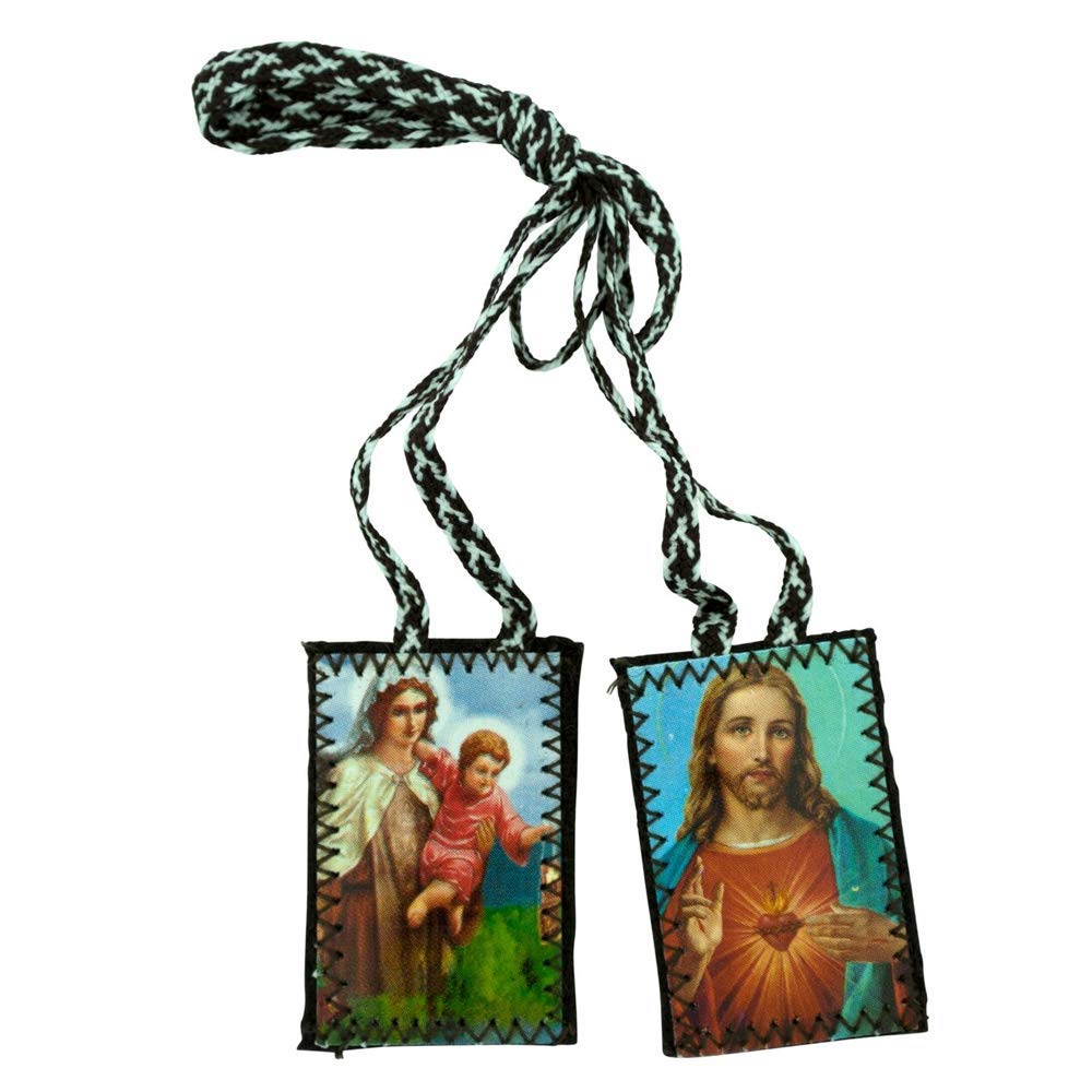 Assorted Economy Scapulars 100 Cloth Wool 14 Different Scapular ...
