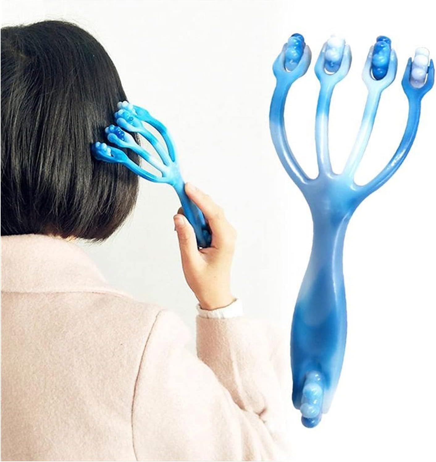 Handheld Four Claws Roller Massager Massage Tool for Foot Hand Body ...