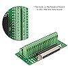 Terminal Blocks Module DB37 Board Compact Structure for DIN Rail Mount ...