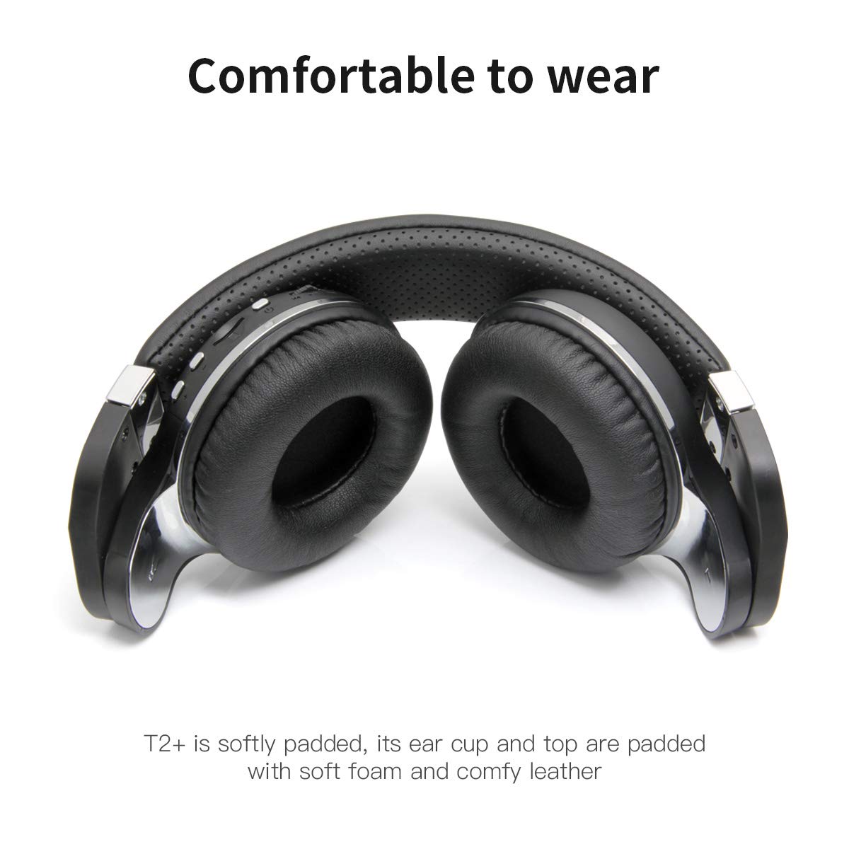 Bluedio T2 Plus Turbine Wireless Bluetooth Headphone - Gadgetoo.Com.bd