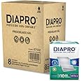 Diapro Pañal Gel Predoblado para Incontinencia, Unitalla, 80 Pañales ...