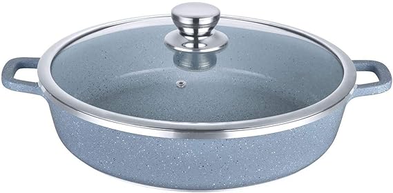 GRANITE SHALLOW COOKING POT 28 CM: Buy Online at Best Price in UAE ...