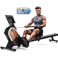 Sunny Health & Fitness Rowing Machine Rower Ergometer with Digital ...
