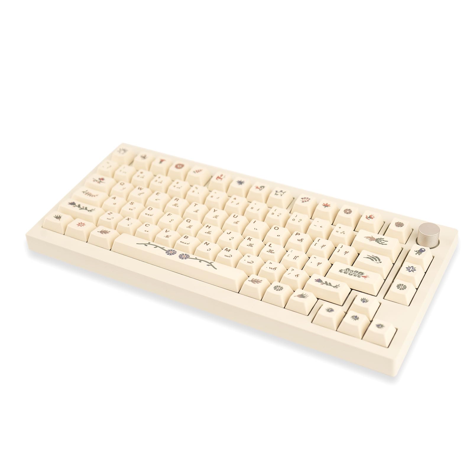Mua GEKUCAP 135 Keys Retro Beige Keycaps, Dye Sublimation PBT ...