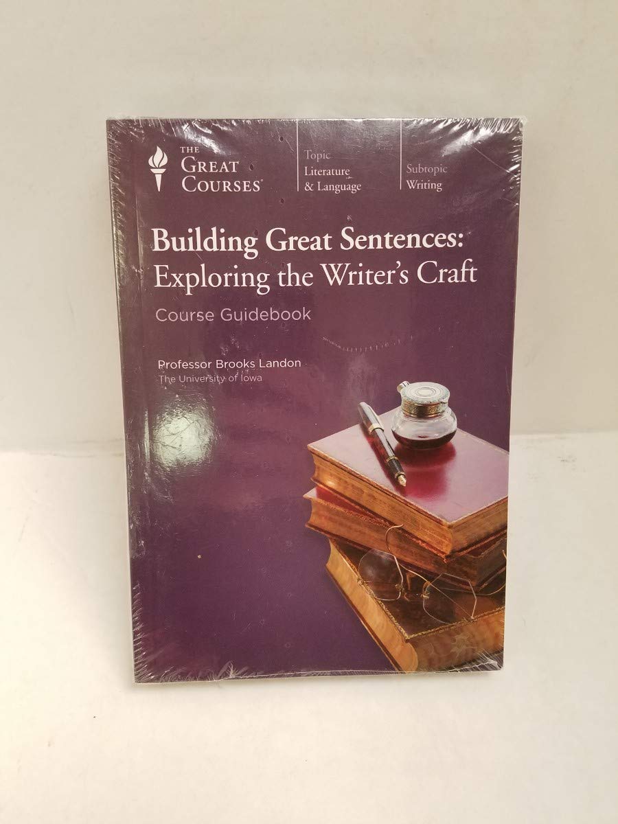 Amazon.com: Building Great Sentences: Exploring the Writer's Craft ...