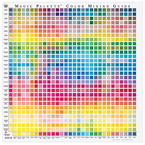 Color Mixing Guide - Magic Palette Studio Color Guide - 841 Colors in ...