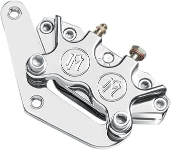 Amazon.com: Performance MacHine Front Caliper Dual Disc Chr H-D FXR ...