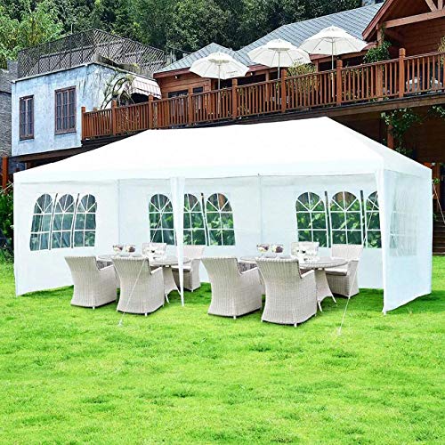 Outdoor Canopy Gazebo, MeetPerfect 10 x 20 ft Party Canopy Portable ...