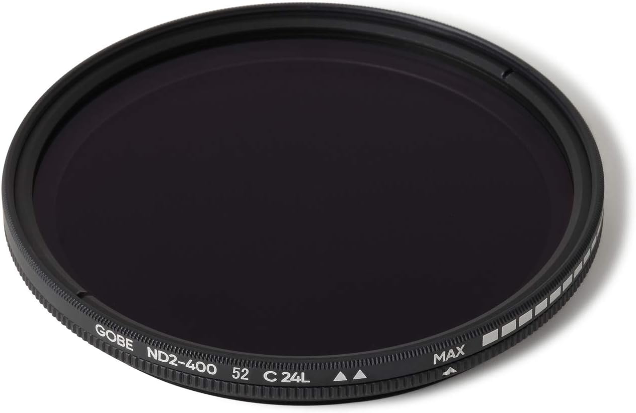 GOBE 52mm ND2-400 Variable ND Lens Filter (2Peak) – BigaMart