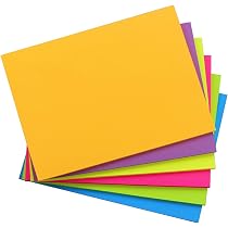 Sticky Notes Zubebe Jumbo - 20 Pads 11x11 Inch Bright Colors For Office ...