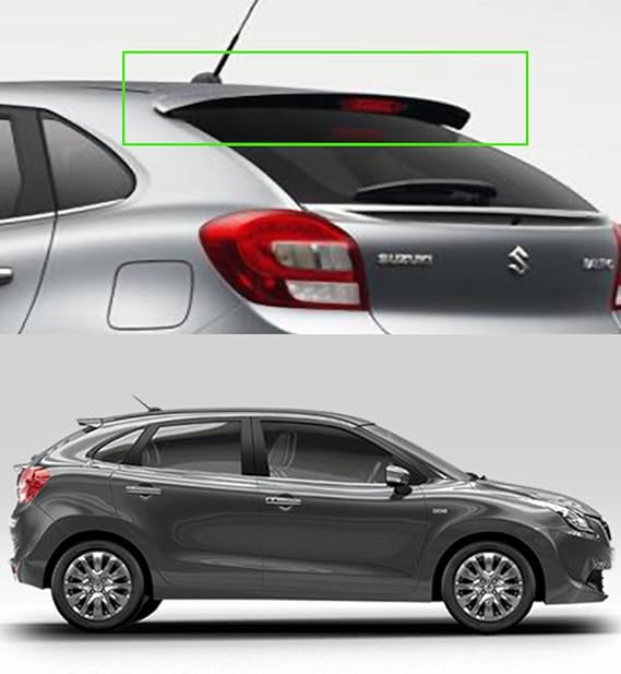 Auto Pearl - Car Body Colored Spoiler For - Baleno 2015 - Granite Grey ...