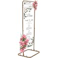 Amazon.com: 4.9ft Gold Easel Wedding Sign Stand - Metal Welcome Sign ...