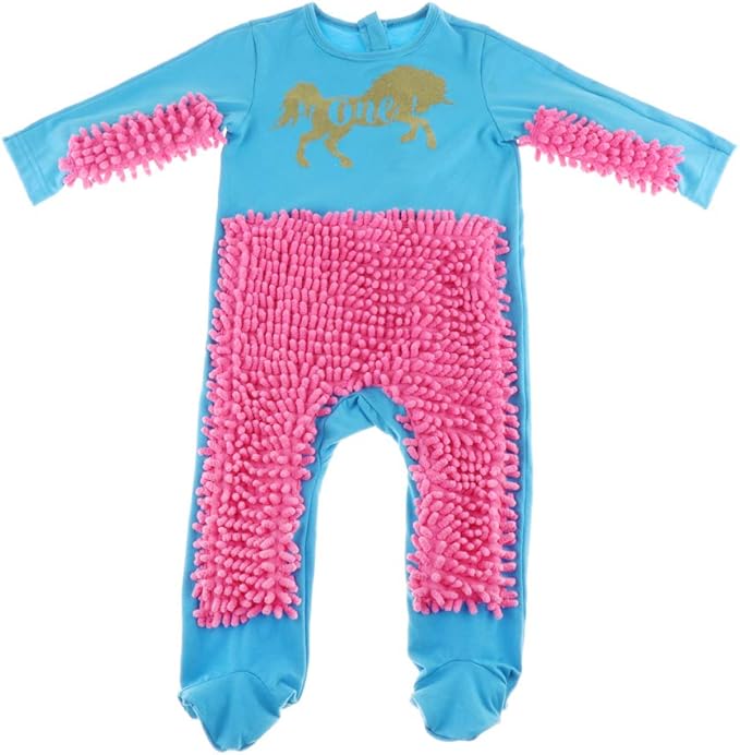 MagiDeal Baby Kleidung Wischmop Strampler Overall Mädchen Jungen ...