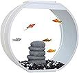 Fish R Fun Deco O Fish Tank White 20L: Amazon.co.uk: Pet Supplies