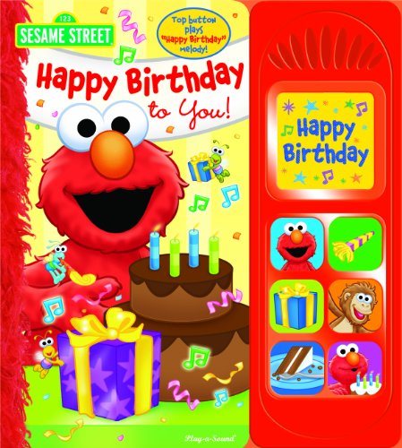 Sesame Street: Happy Birthday to You!: Play-a-Sound: 9781450861595 ...