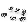 Amazon.com: uxcell a15062200ux0753 2 Position DPDT 2P2T 6 Pin PCB Panel Mini Vertical Slide ...
