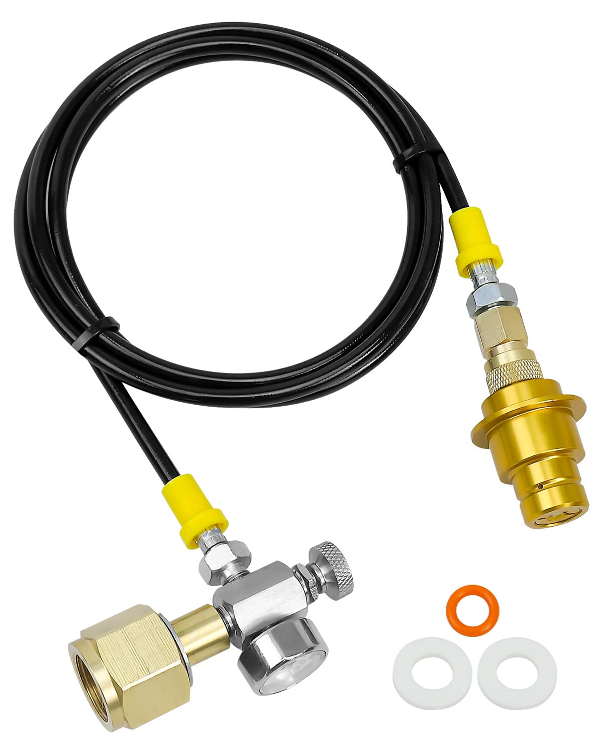 CO2 Adapter Hose Kit 60in fit for Terra Art Duo, Co2 Adapter Quick ...