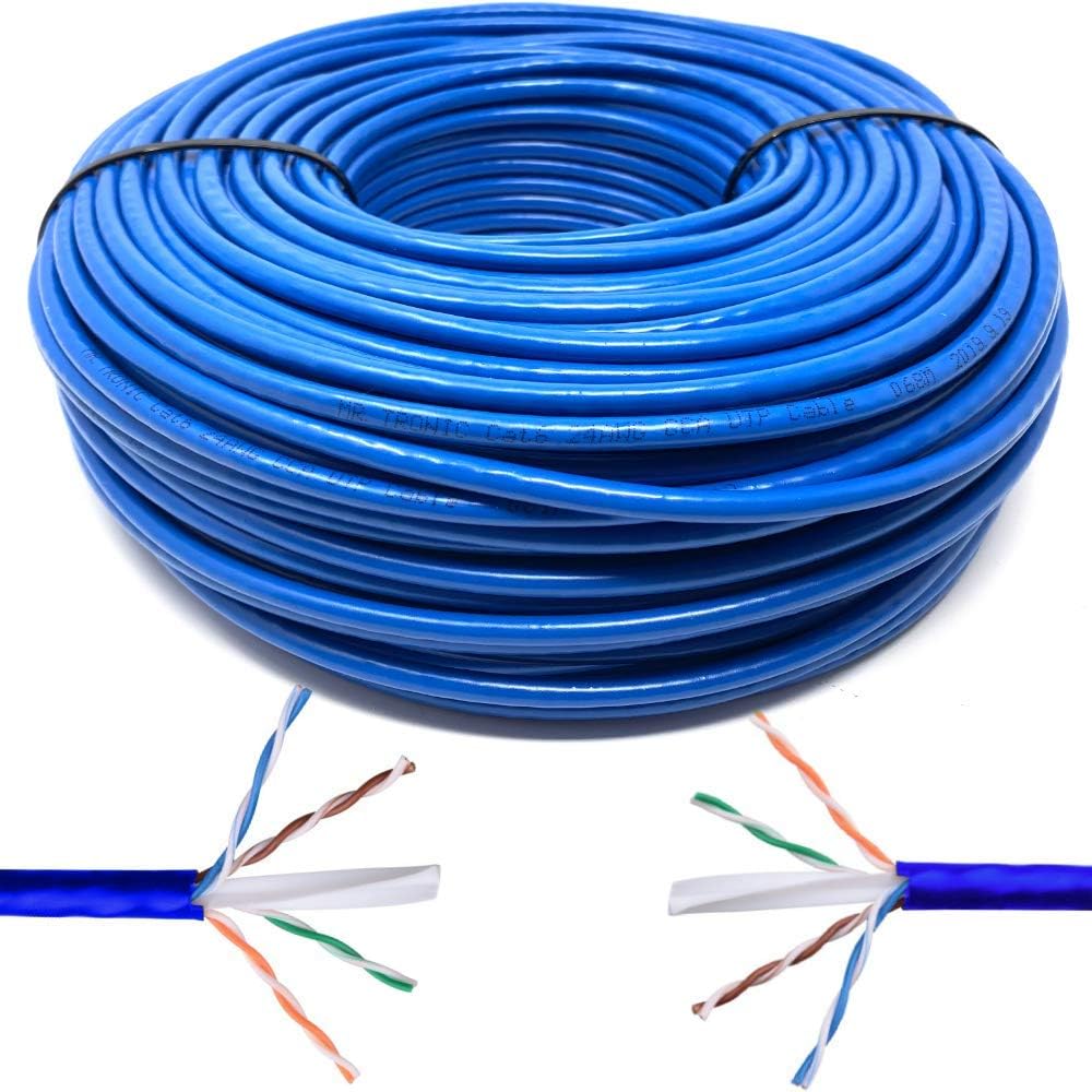 Mr. Tronic 50m Ethernet Network Bulk Cable | CAT6: Amazon.co.uk ...
