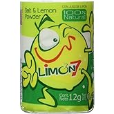 Amazon.com : 2 Pk. Limon 7 Salt & Lemon Powder Mexican Candy 100 Pieces ...