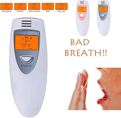 Pocket Bad Breath Tester Odor Detector Health Care Gadgets Breathalyzer ...