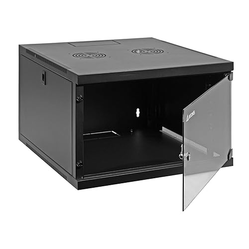 Aeons 6U Classic Wall Mount 19-inch IT Network Cabinet Enclosure Server ...