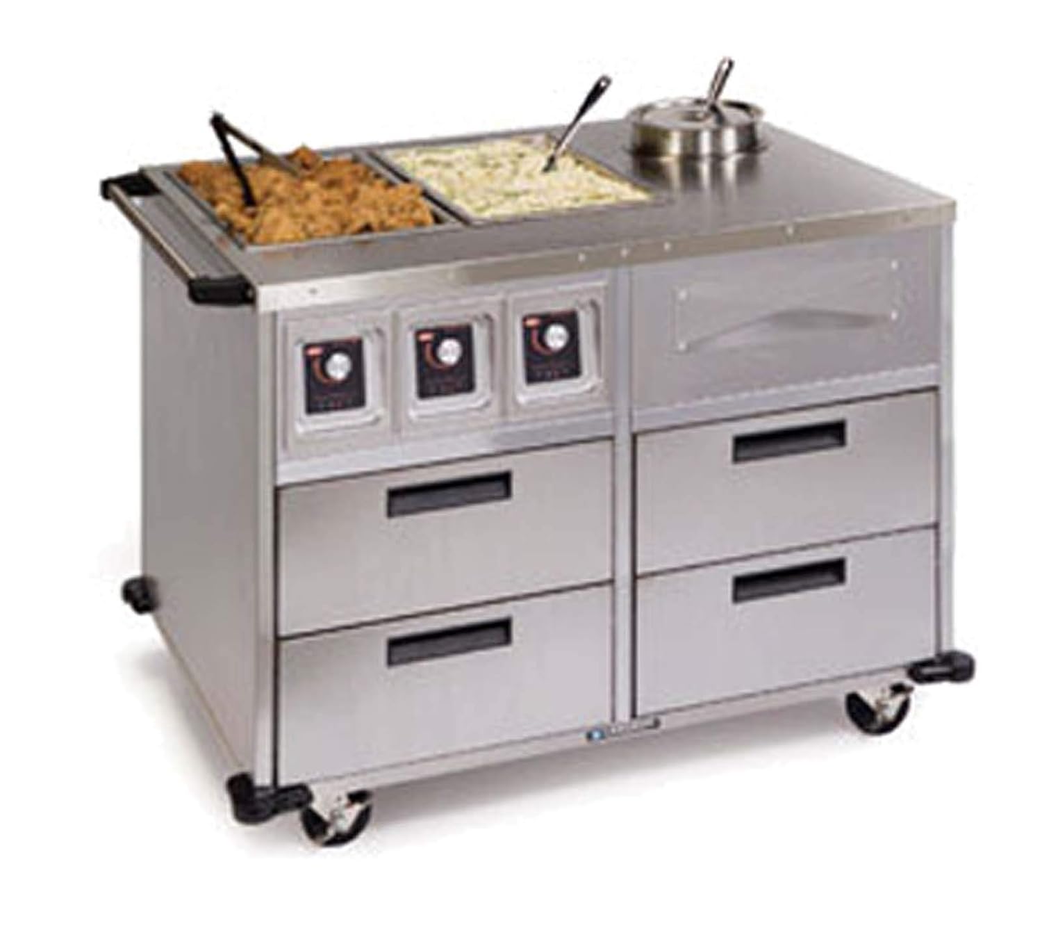 Amazon.com: Lakeside Manufacturing Serve All Mobile Serving Station ...