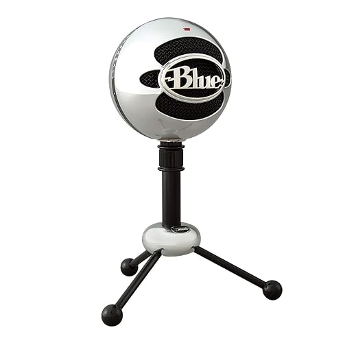 Logitech for Creators Blue Snowball USB Microphone for PC, Mac, Gaming ...