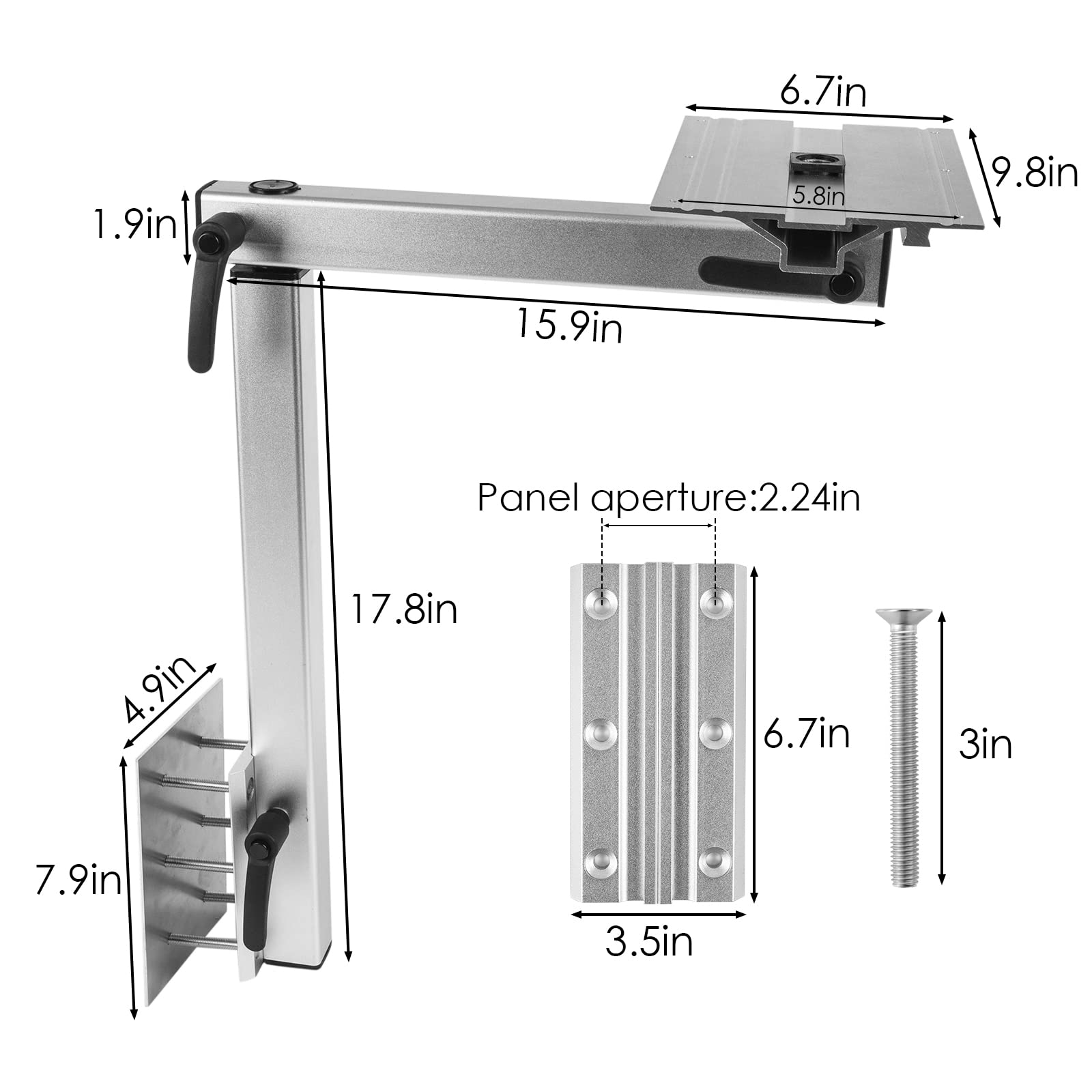 Mua RV Table Leg Base Mount Removable Table Leg RV Accessories 360 ...