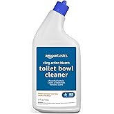 Amazon.com: Amazon Basics Toilet Bowl Cleaner Cling Action Formula with ...
