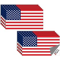 Large American Flag Sticker