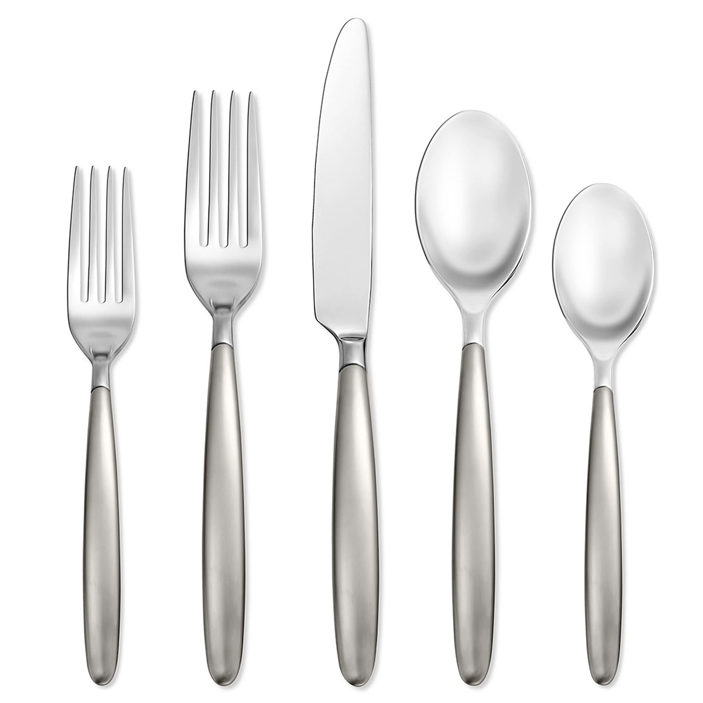 Hampton Forge Tidal Frosted (Forged) 18/0 Flatware Set, 5PC FW ...